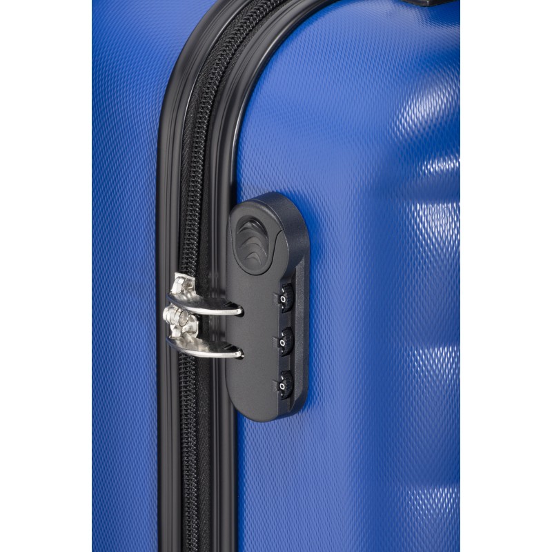 Trolley rigide de 20 pouces en ABS avec fermeture de sécurité et 4 ...